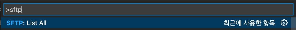 VSCode 에서 SFTP 사용하기 – chailmon